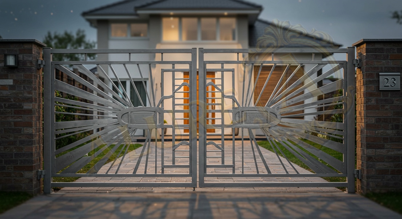 Designer Aluminium Gates | ALURE