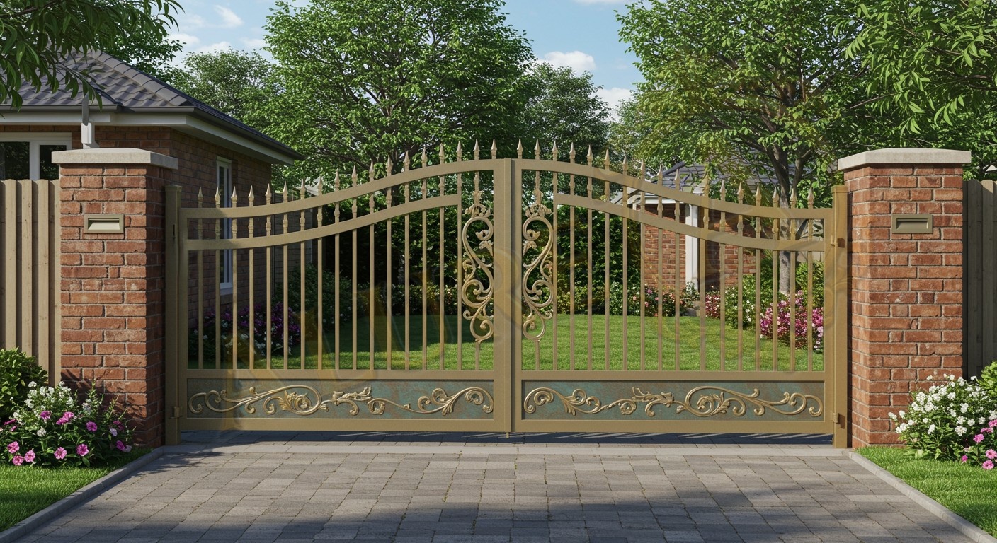 Designer Aluminium Gates | ALURE